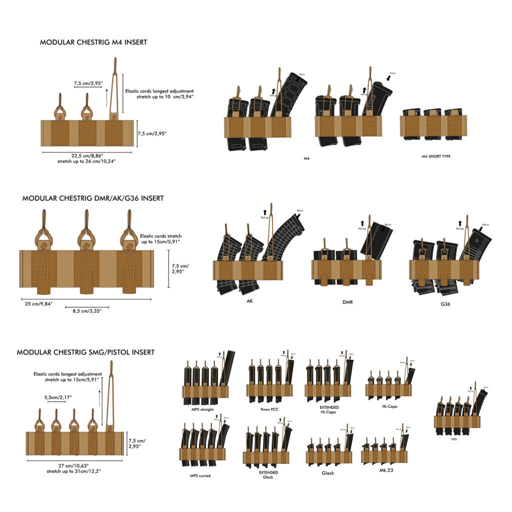 Modular Chest Rig – Inserts – Novritsch
